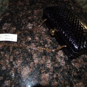 Bob Mackie | Bags | Nwt Bob Mackie Black Evening Clutch Purse Wbag ...